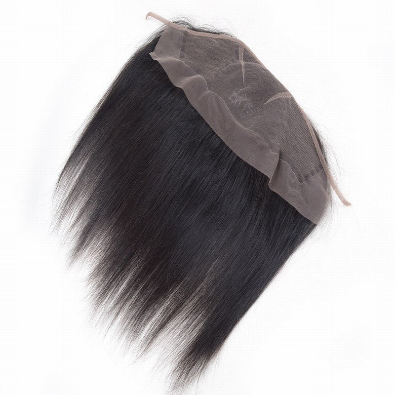 Real human straight hair brazilian full lace hair frontal closures-KBL ...